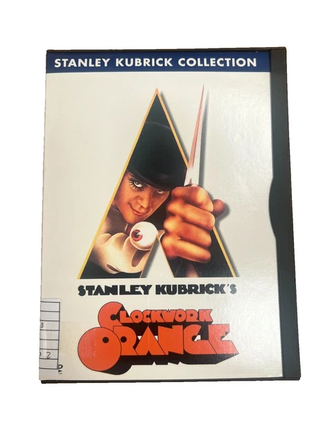 CLOCKWORK ORANGE DVD Stanley Kubrick Collection 1971 Warner Bros #RA ...