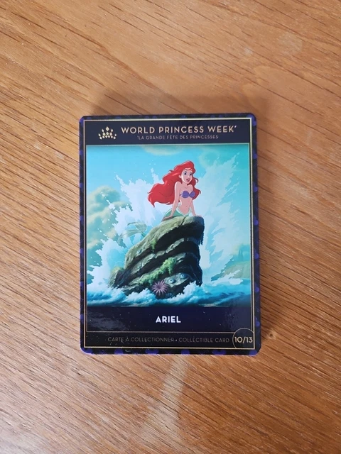 DISNEY PRINCESS WEEK Collectible Cards, Disneyland Paris Exclusives ...
