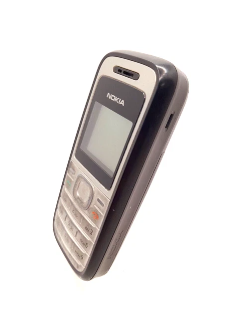 RETRO NOKIA 1200 Mobile Phone Vodafone Good Condition Fully Working Bar ...