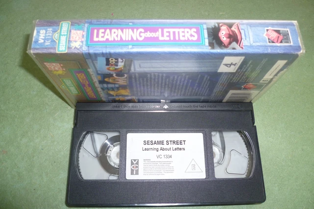 SESAME STREET - Learning About Letters (VHS, 1994) £15.99 - PicClick UK