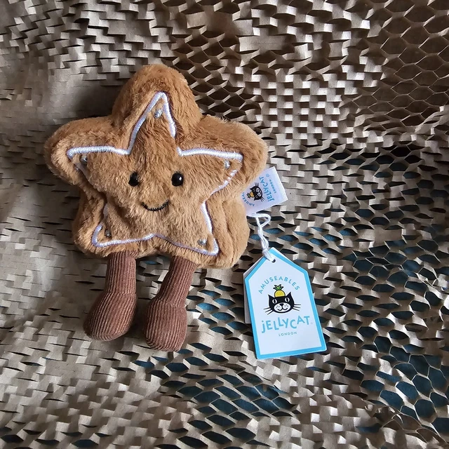 JELLYCAT AMUSEABLE STAR Cookie £21.48 - PicClick UK