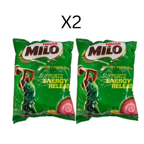 NIGERIAN NESTLE MILO refill bag | Chocolate malt energy drink | 400g £ ...