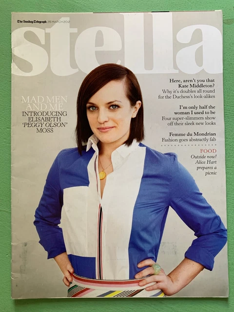 STELLA MAG 25-MARCH-2012 ELISABETH MOSS Kate Middleton look-a-likes ...