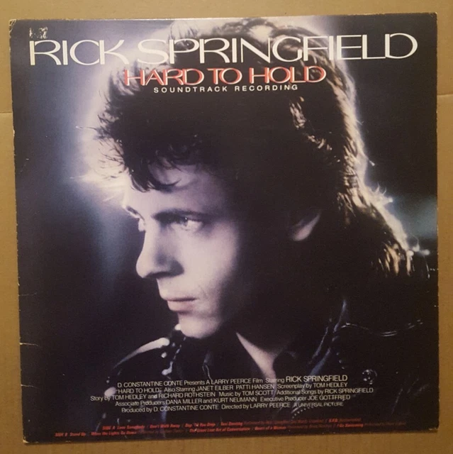 RICK SPRINGFIELD - Hard To Hold. Vinyl LP. 1984 £5.00 - PicClick UK