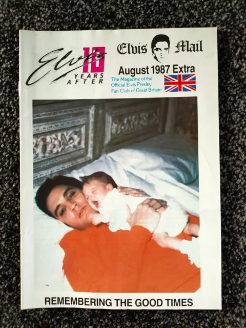 Elvis Mail The Official Elvis Presley Fan Club Of Great Britain Aug