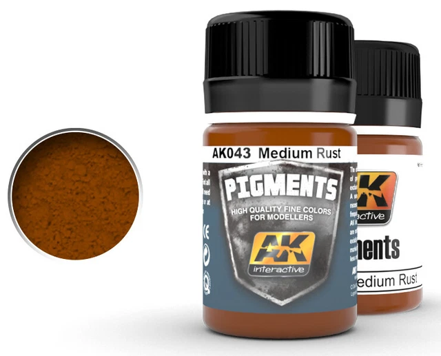 MEDIUM RUST PIGMENT AK-0043 Ak Interactive EUR 10,91 - PicClick FR
