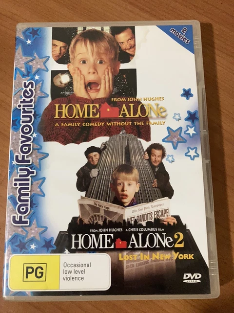HOME ALONE & Home Alone 2 Lost In New York Kids Family Favourites Dvd ...