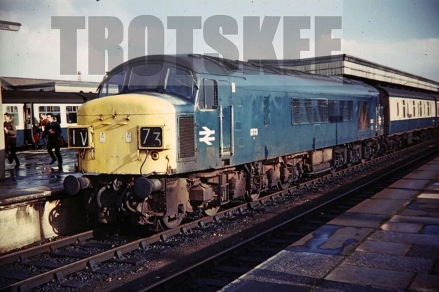 35MM SLIDE BR British Railways Diesel Loco Class 45 D73 Cardiff 1972 Original £4.39 - PicClick UK