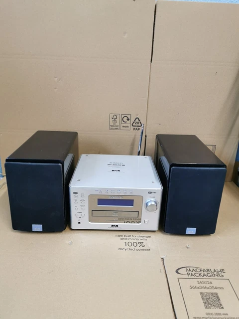 ROBERTS MP-16 MW/FM RDS/DAB/CD-MP3 SOUND SYSTEM with Power Lead £64.00 ...