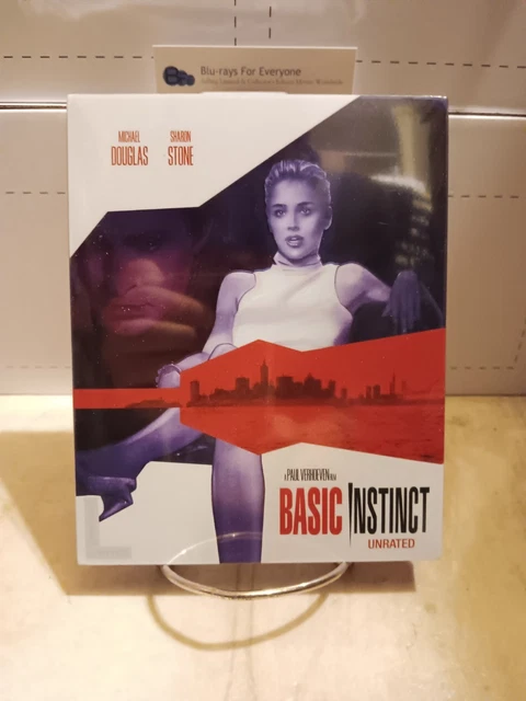 NEW BASIC INSTINCT 4K SteelBook Unrated UHD Blu-ray [1992] No Dents ...