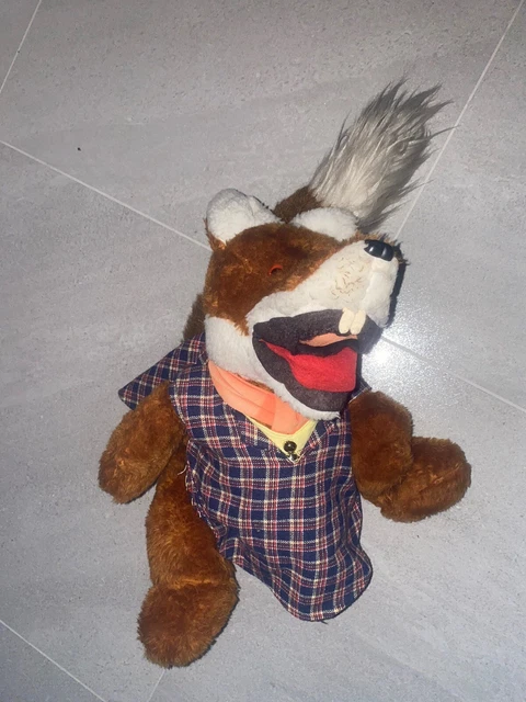 VINTAGE BASIL BRUSH Puppet Large 55cm Soft Plush Hand Puppet Full Size ...