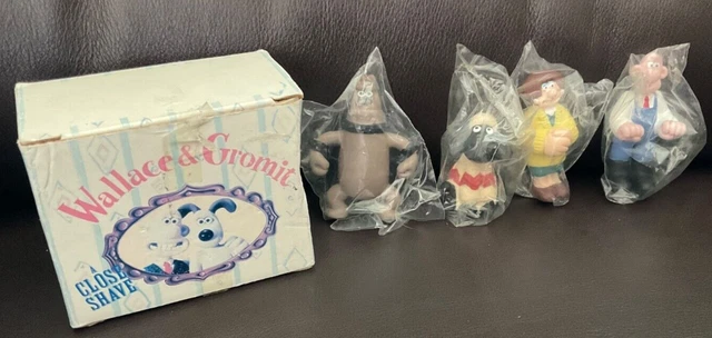WALLACE & GROMIT A CLOSE SHAVE Wendolene,Preston,Shaun Sheep Still in ...