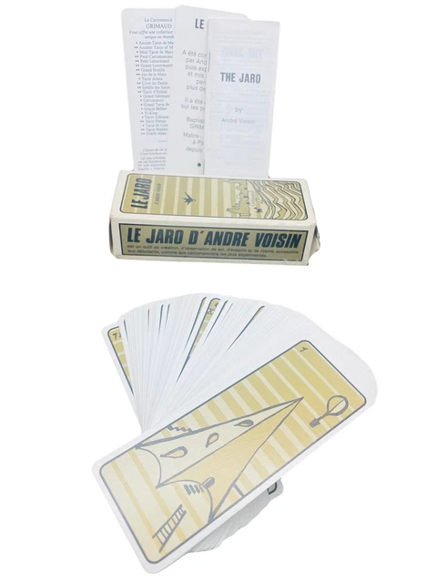 THE JARO LE Jaro Tarot D'Andre Voisin Grimaud Complete Card Set ...