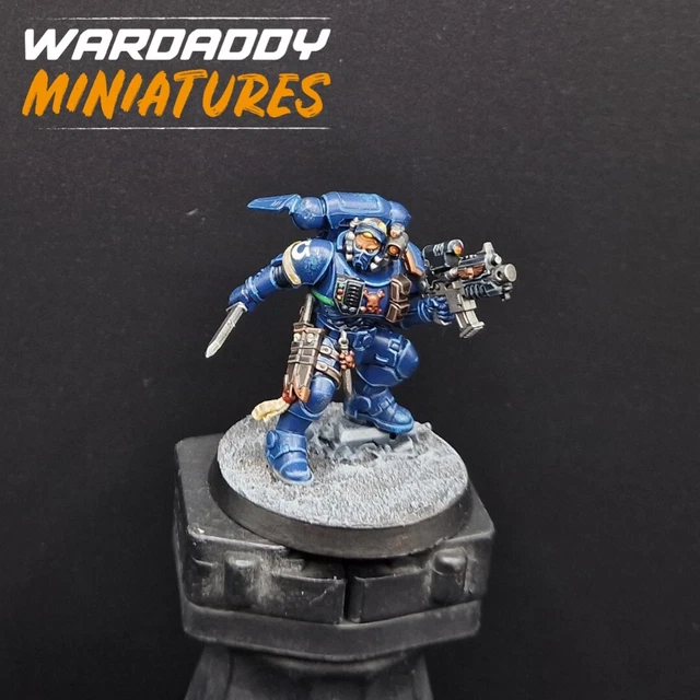 PRO PAINTED WARHAMMER 40k Ultramarines Primaris Phobos Lieutenant Games ...