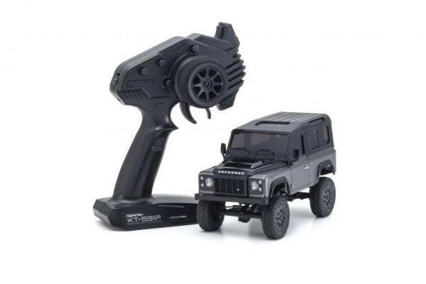 KYOSHO 32526GM MINI-Z 4x4 Series Land Rover Defender 90 Grey/Black ...