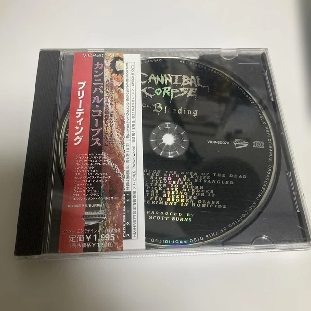 CANNIBAL CORPSE THE Bleeding CD 1994 métal état légèrement abîmé EUR ...