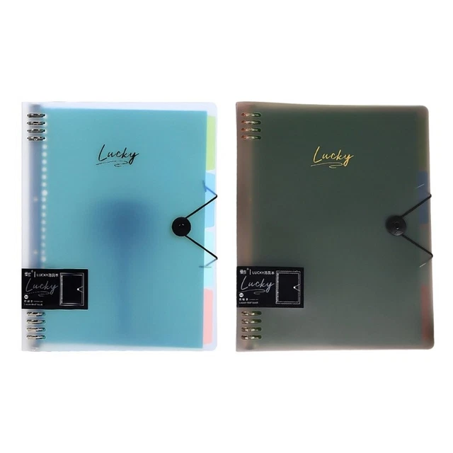 8 RINGS BINDER Document Organizers Presentation Display Folder for ...