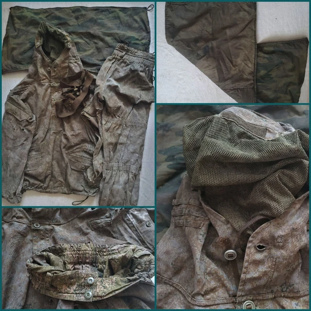 RUSSIAN ARMY CAMO jacket tunic anorak pants uniform Ukraine War VDV ...