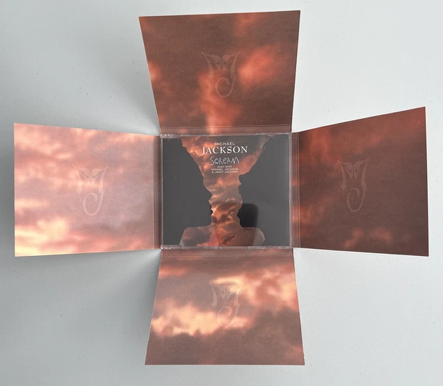 MICHAEL JACKSON & JANET JACKSON Scream RARE PROMO 1 Trk CD Single CDS ...