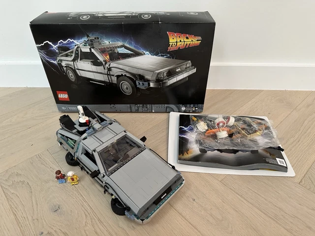 LEGO ICONS BACK to the Future Time Machine 10300 Building Set £31.90 ...
