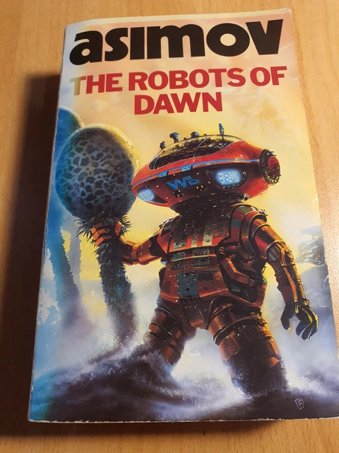 THE ROBOTS OF DAWN - ISAAC ASIMOV pulp science fiction scifi paperback ...