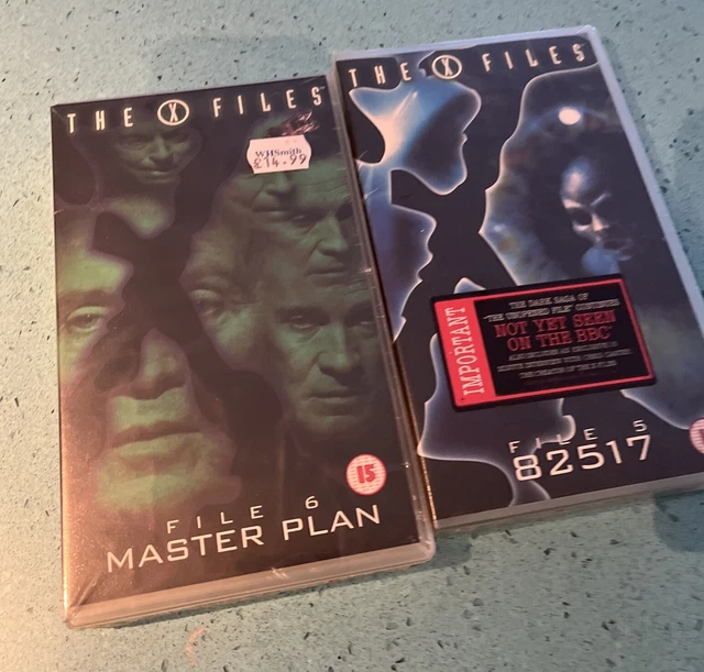 THE X FILES - File 5 6 Masterplan 82517 VHS Video Tape (NEW) £5.00 ...