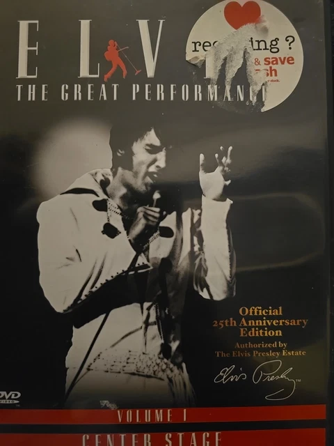 ELVIS PRESLEY - Elvis - The Great Performances - Vol. 1 (DVD, 2002) £7. ...