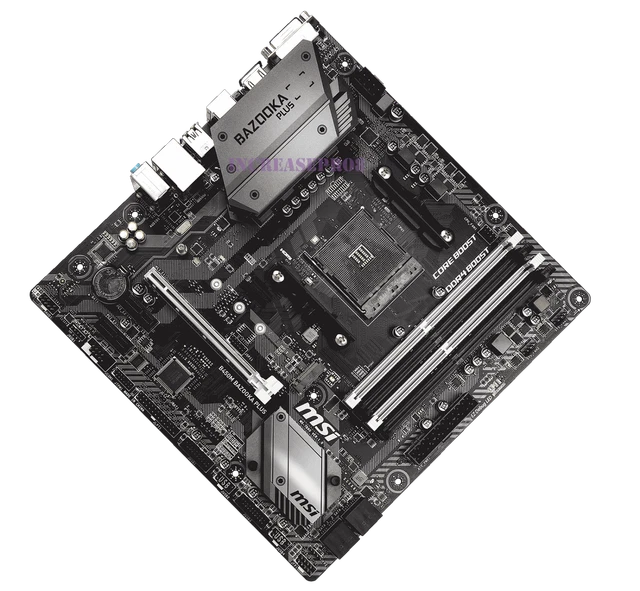 MSI B450M BAZOOKA PLUS Motherboard Socket AM4 AMD B450 DDR4 DIMM Micro ...
