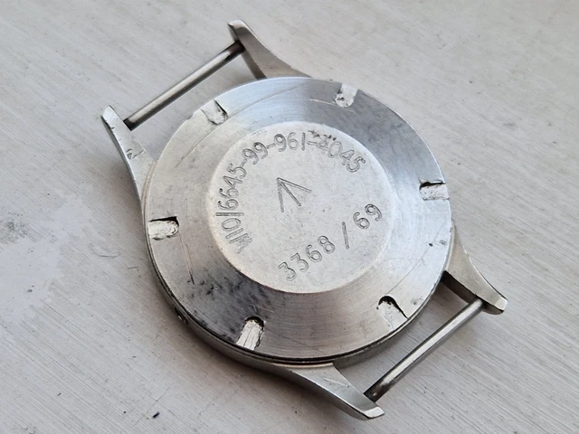 VINTAGE ARMY W10 military Smith watch mid case and back only 1969 ...