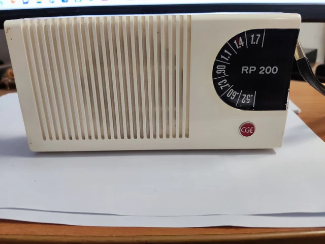 RADIO CGE RP 200 Non Funzionante Per Restauro o Recupero Parti Vintage ...