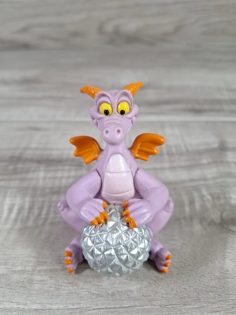 VINTAGE EPCOT CENTER Figment PVC Spaceship Earth Figure Walt Disney ...