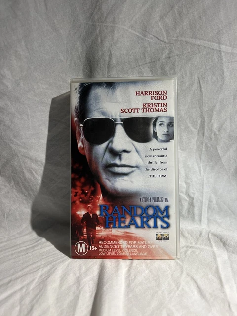 RANDOM HEARTS VHS Harrison Ford & Kristen Scott-Thomas - Thriller $15. ...