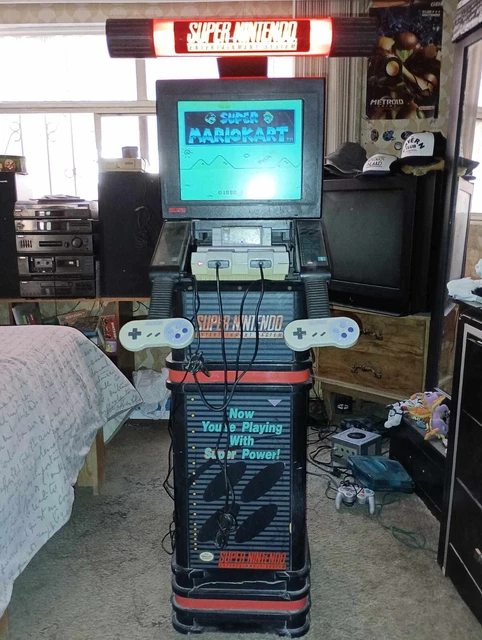 RARE NINTENDO SNES Super Nintendo kiosk Complete! Original tv! £7,585. ...