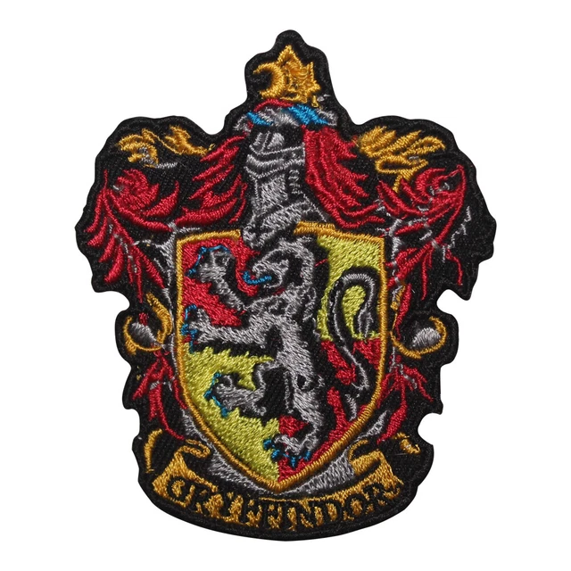 HARRY POTTER GRYFFINDOR logo Patch Iron On Patch Sew On Badge ...
