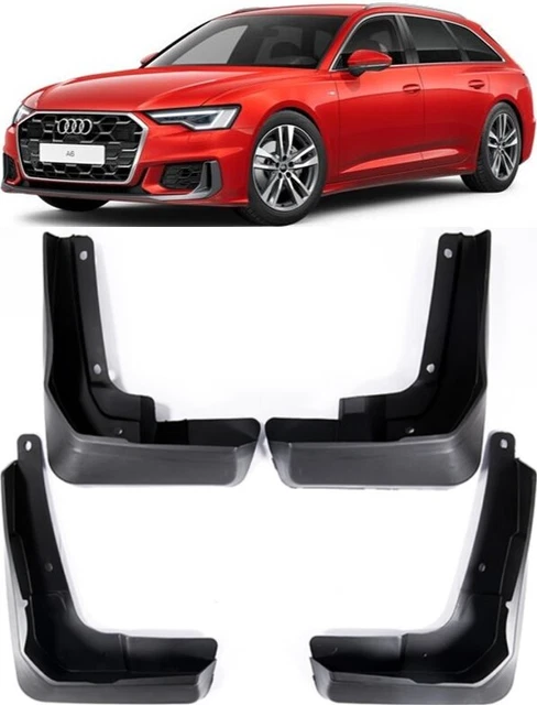 GENUINE SPLASH GUARDS Mud Flaps For 2019-2025 Audi A6 S Line S6 C8 ...