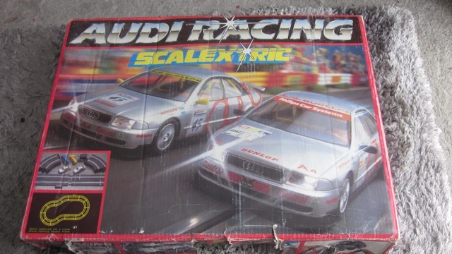 SCALEXTRIC .C.1015P.AUDI RACING Set.boxed. £15.51 - PicClick UK