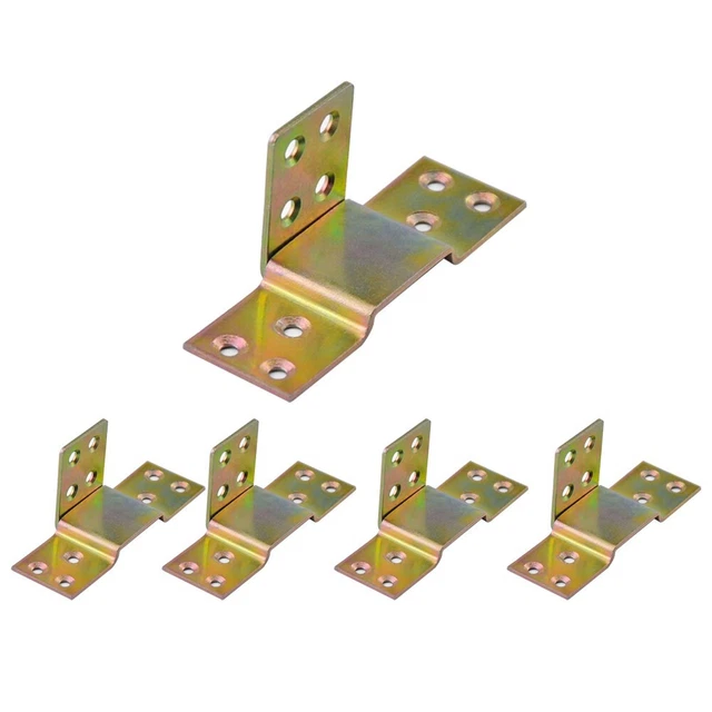 SUPPORT DE RAIL de lit en bois facile à installer pour joints robustes ...