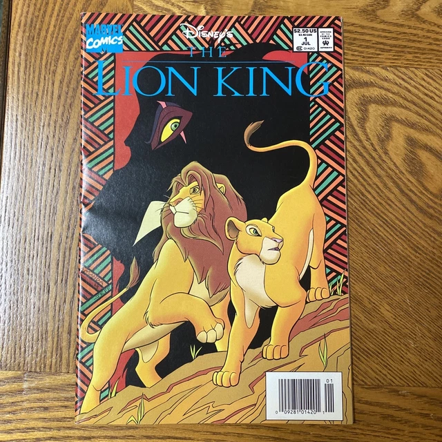 DISNEY'S THE LION King #1 Newsstand Cover (1994) Marvel Comics $13.00 ...