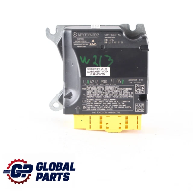 AIRBAG MODULE MERCEDES W213 S213 W238 Air Bag SRS Control Unit ECU A2139007105 $127.23 - PicClick AU