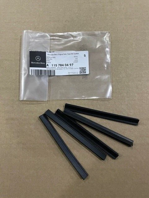 MERCEDES W201 W124 W126 W107 Genuine bonnet buffer stops A2019880511 (2 ...