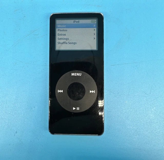 APPLE IPOD NANO A1137 Original 1st Generation Media Player 4GB Black ...