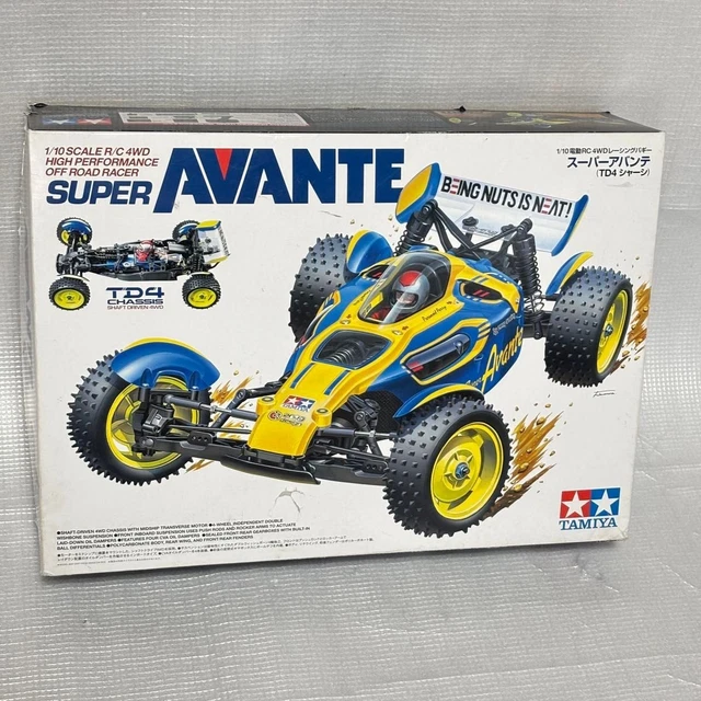 TAMIYA SUPER AVANTE TD4 Chassis 58696 1/10 4WD Electric Racing RC Buggy ...