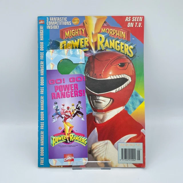 MIGHTY MORPHIN' POWER Rangers Marvel Comics Issue #3 (May 1995 ...