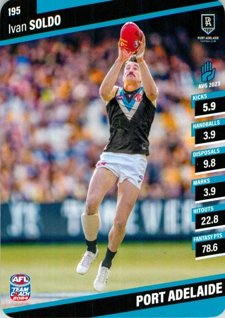 CARTE TEAMCOACH AFL Port Adelaide Power 2024 - Ivan Soldo EUR 2,90 ...