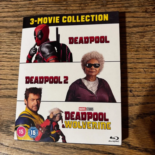 DEADPOOL 3 MOVIE Collection Blu Ray £12.99 - PicClick UK