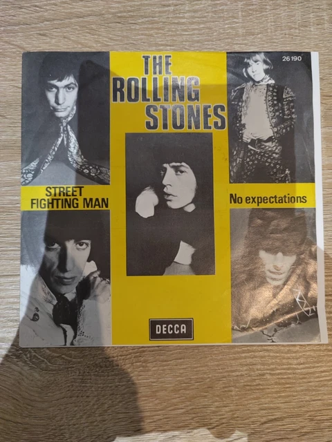 THE ROLLING STONES SP Street Fighting man Pressage Belge Decca EUR 25 ...