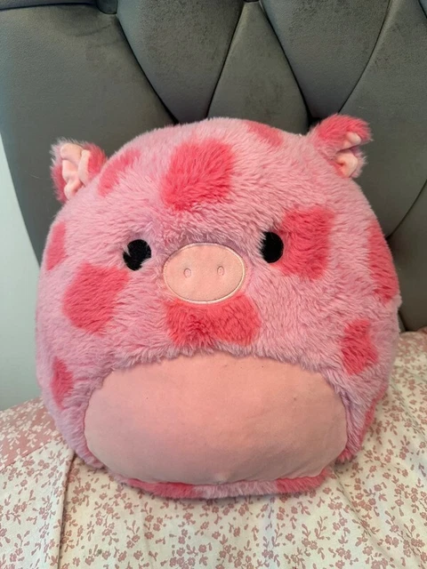 SQUISHMALLOWS GWENDLE PIG Fuzz A Mallows Fuzzy Pig 12 inch 30cm ...