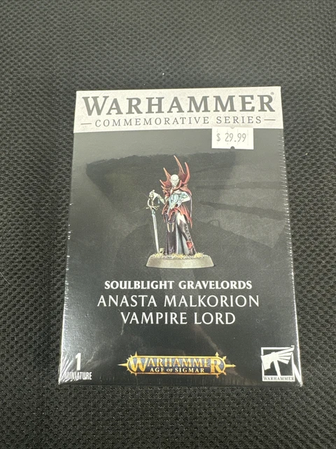 WARHAMMER AOS SOULBLIGHT Gravelords Anasta Malkorion Vampire Lord ...