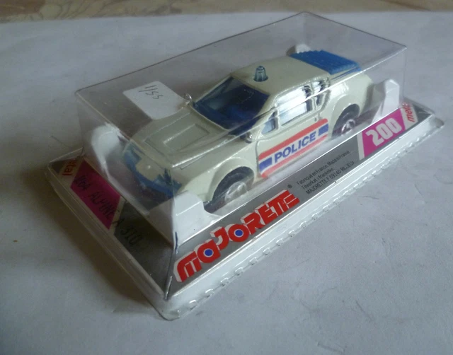 MAJORETTE SERIE 200 Renault Alpine A310 Police EUR 24,99 - PicClick FR