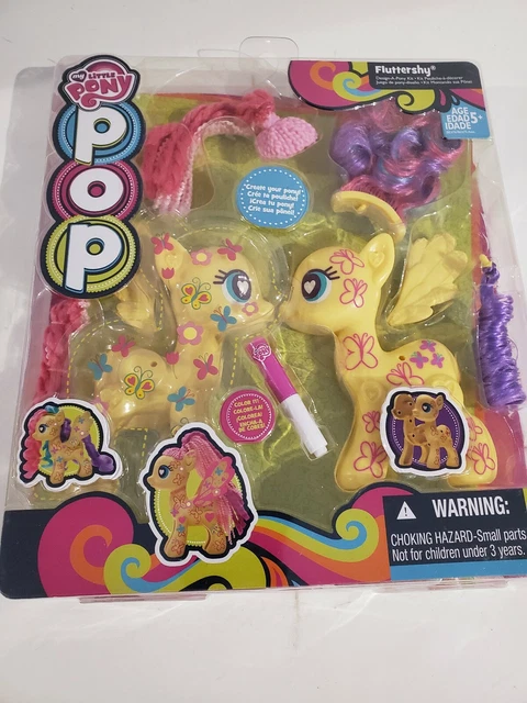 MY LITTLE PONY Pop Fluttershy Design A Pony Kit $10.00 - PicClick CA